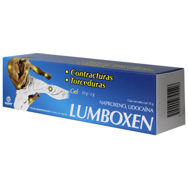 Lumbozen Gel (Naproxeno - Lidocaína) - MEDYMAS