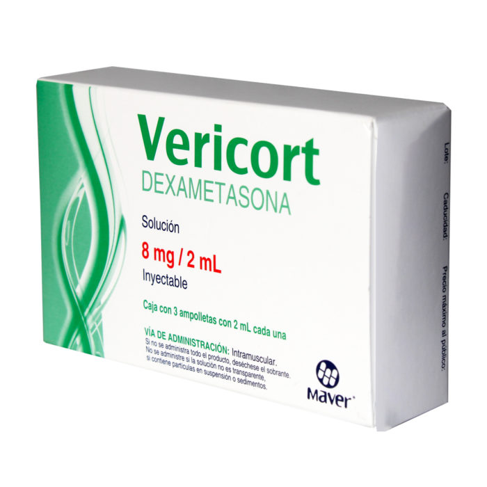 VERICORT (Dexametasona 8 mg) - MEDYMAS